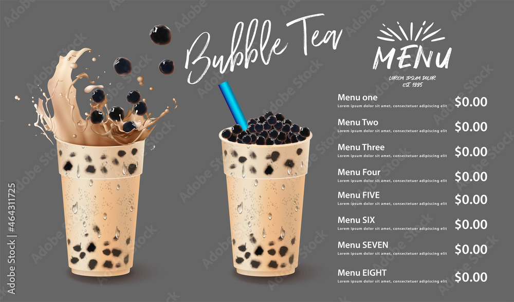 Bubble milk tea, Pearl milk tea , Different sorts of Boba. Yummy drinks ...
