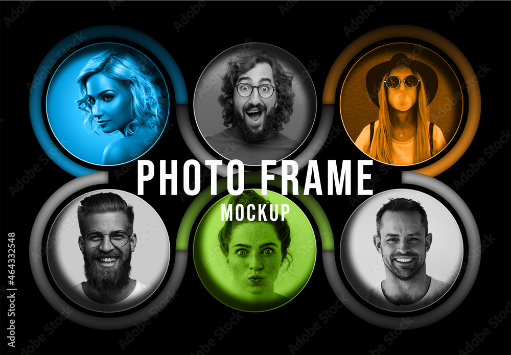 Photo Frame Mockup Stock Template | Adobe Stock