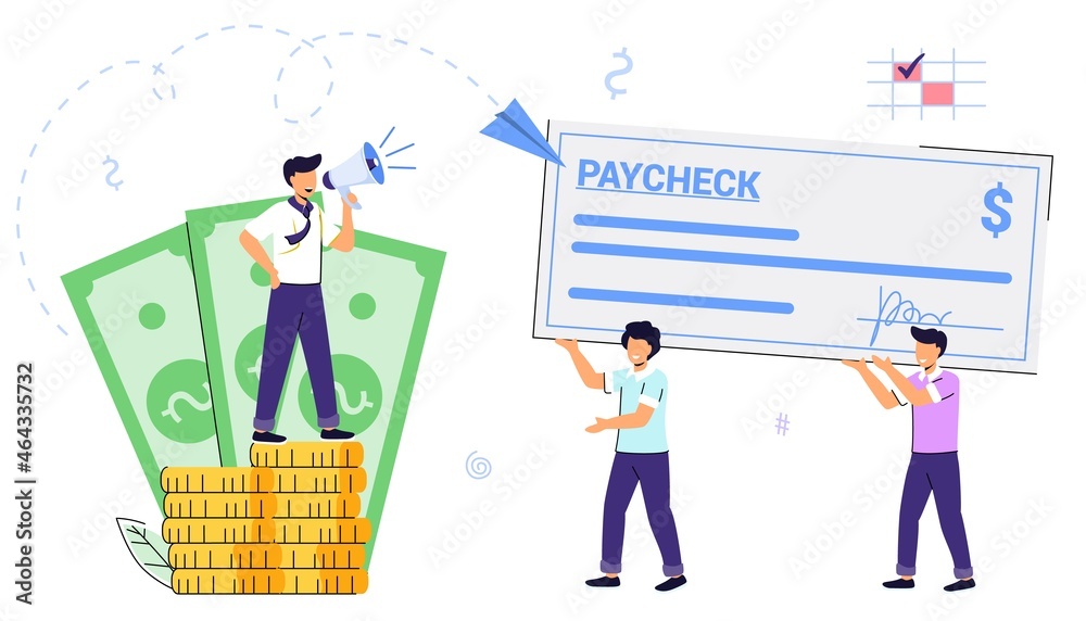Paycheck Clipart