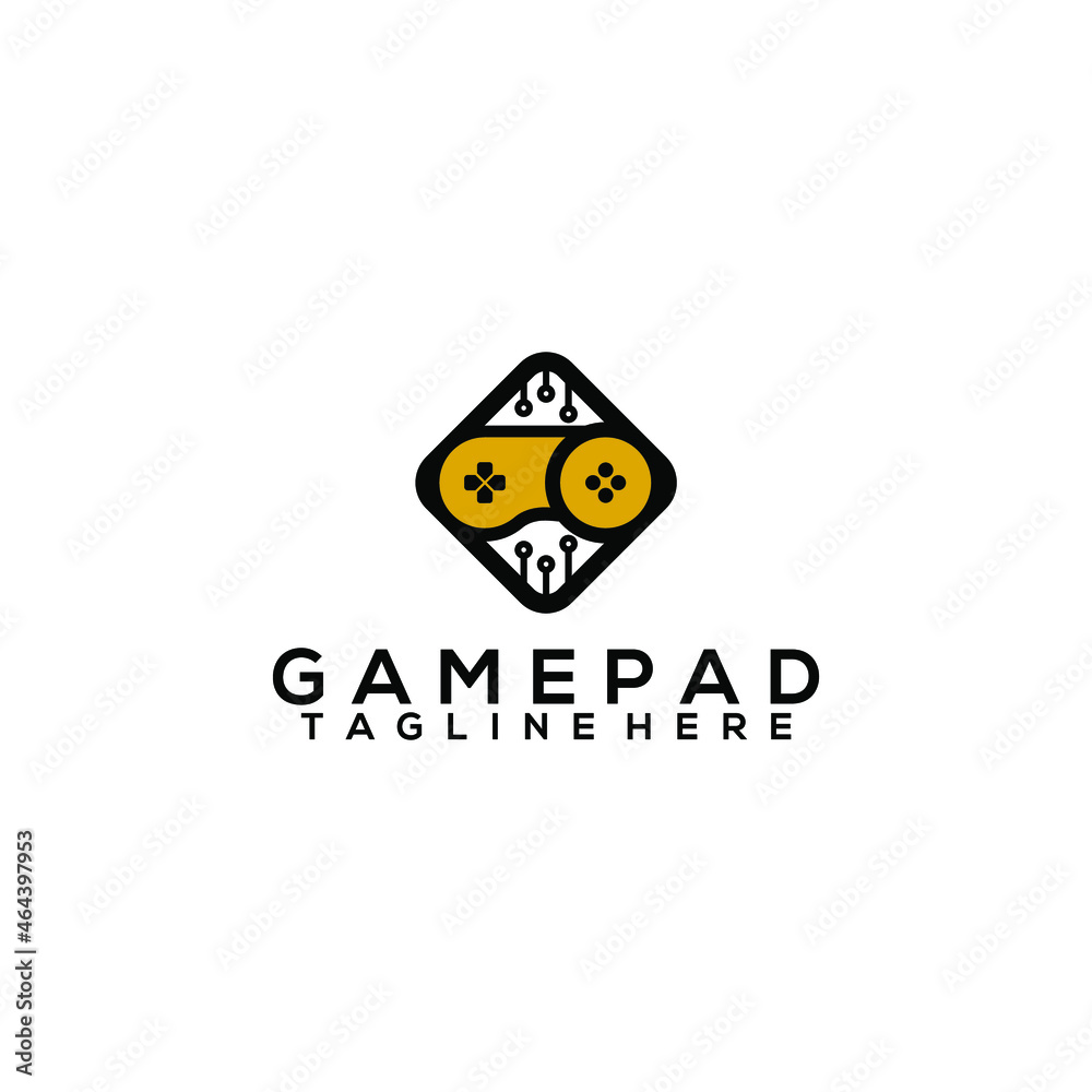Gaming logo icon concept for youtube channel Stock Vector | Adobe Stock