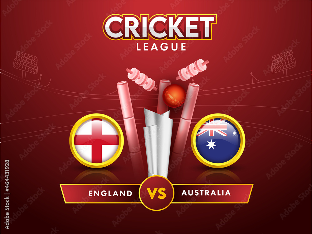 England Cricket Logo 3d