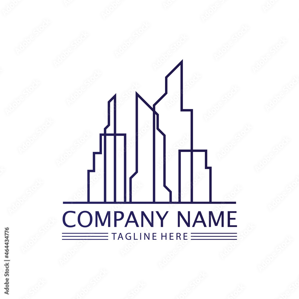 Building home logo, house logo, architecture, icon, residence and city ...