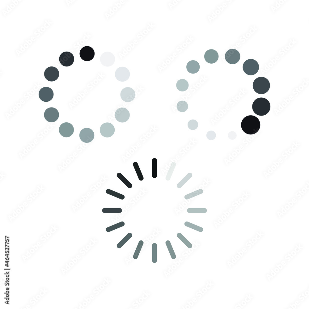 loading process Icon Vector For Web, Presentation, Logo, Infographic ...