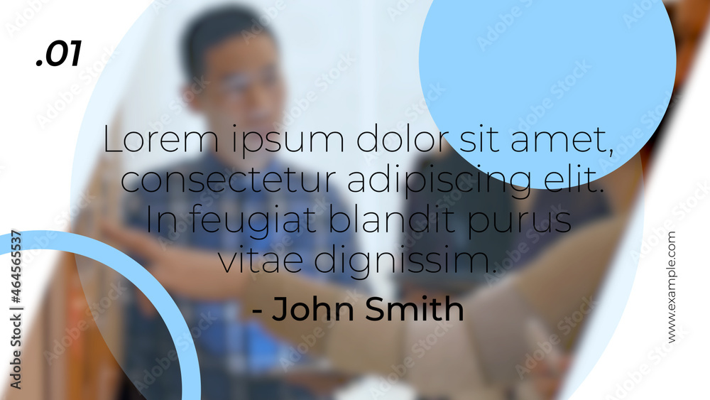 Minimal Text Overlay Slide Stock Template | Adobe Stock