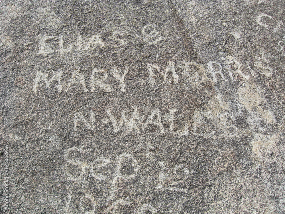 Independence Rock Names