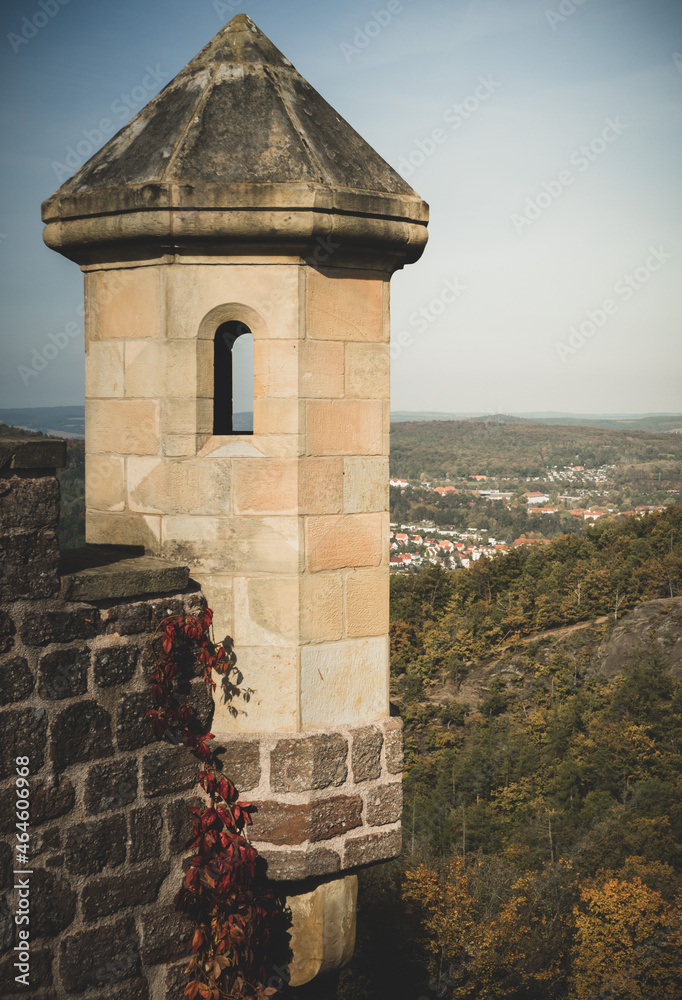 The Wartburg is a nice castle in Thuringia above the city of Eisenach ...