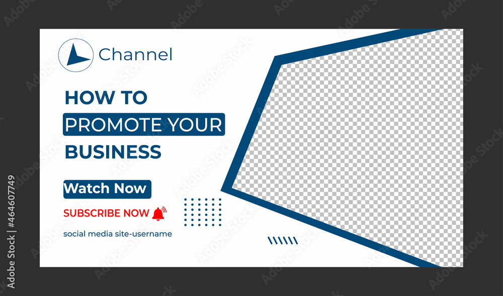 Editable thumbnail design for all videos customizable video thumbnail ...