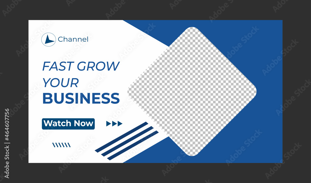 Editable thumbnail design for all videos customizable video thumbnail ...