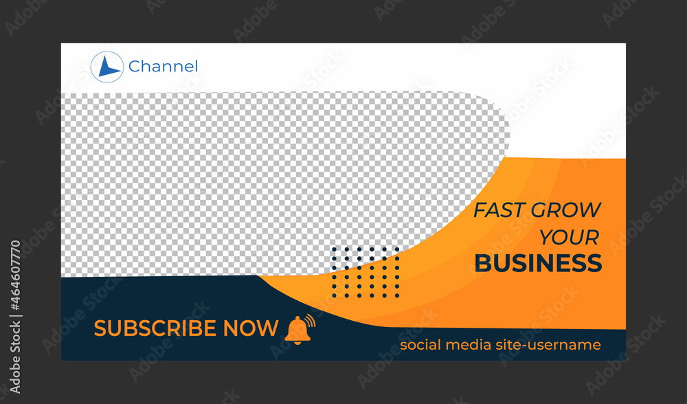 Editable thumbnail design for all videos customizable video thumbnail ...
