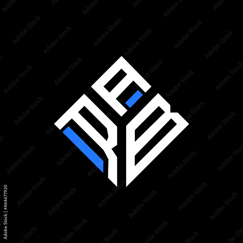 ARB letter logo design on black background.ARB creative initials letter ...