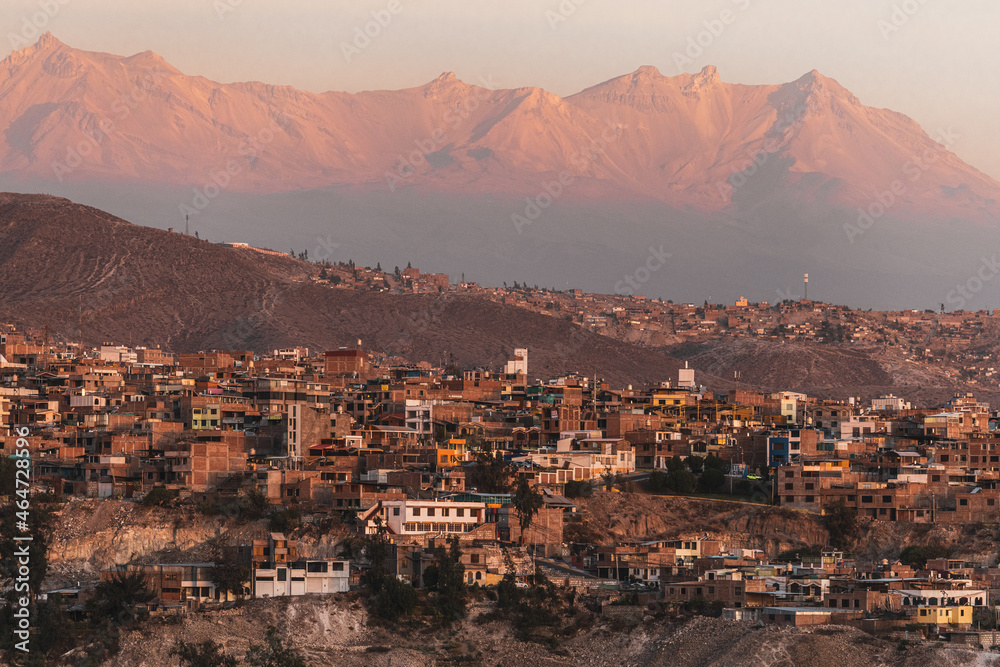 Mount Ampato near Arequipa peru where Mummy Juanita was discovered ...