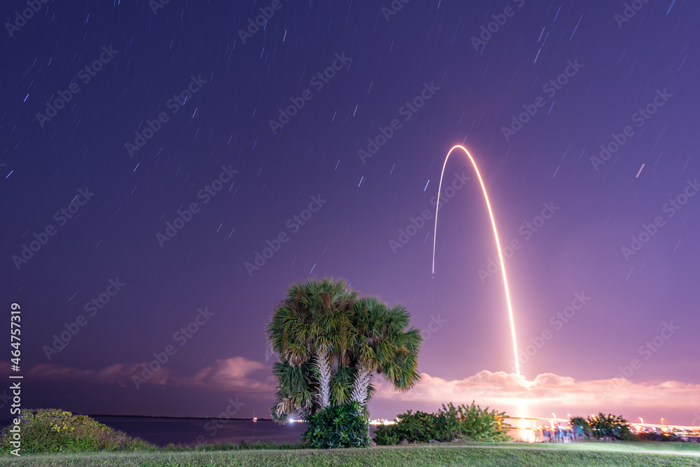 NASA/ULA Lucy Rocket Launch Stock Photo | Adobe Stock