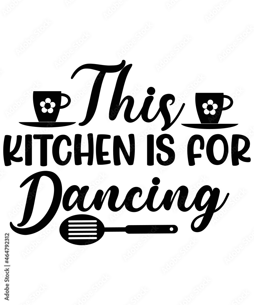 Kitchen SVG Bundle, baking svg, cooking svg, chef svg, hand lettered ...