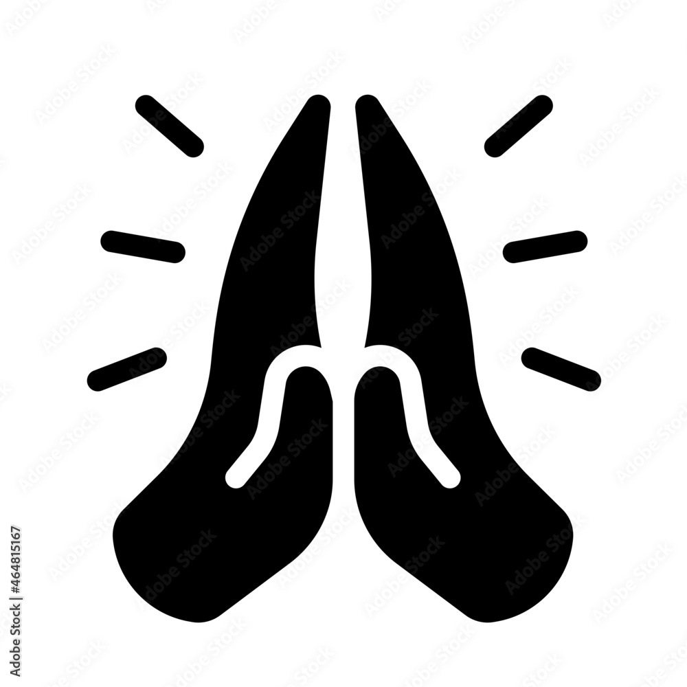 pray Stock Vector | Adobe Stock
