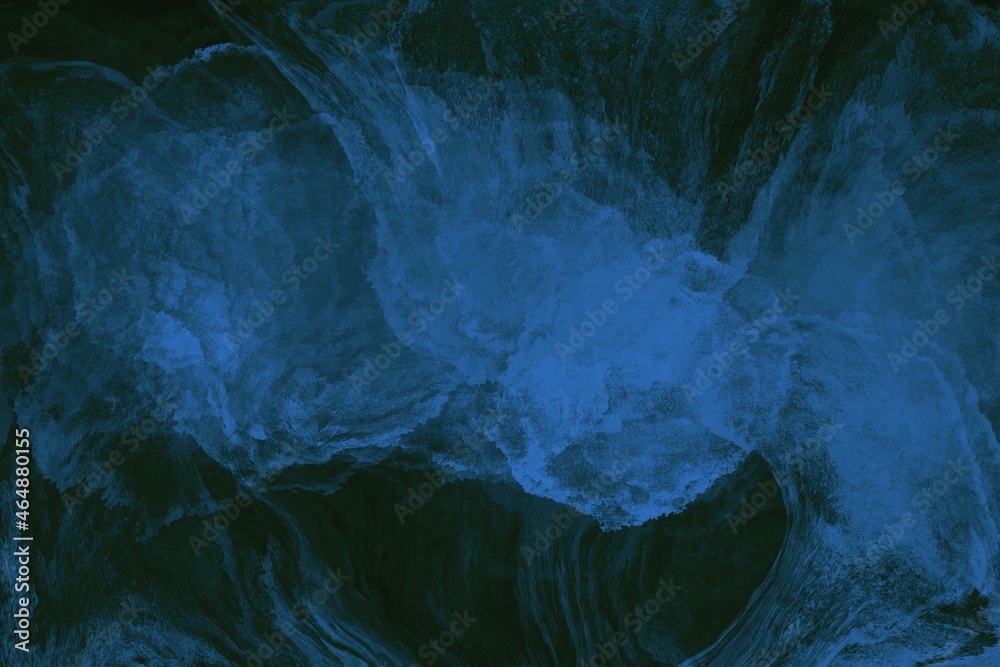 blue background, dark water splash, night ocean waves, watercolor blue ...