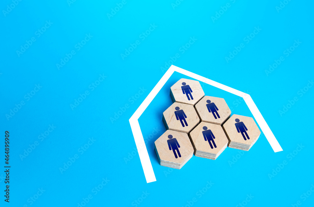 People in a single movement. Organizing into an effective team. Forming ...