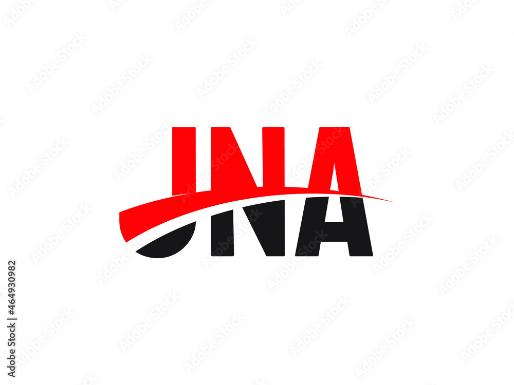 JNA Letter Initial Logo Design Vector Illustration Stock Vector | Adobe ...