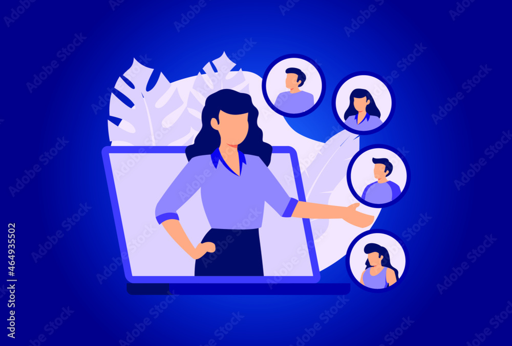 Customer persona illustration exclusive design inspiration Stock Vector ...