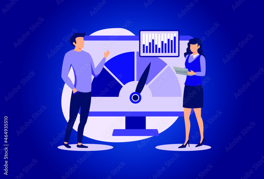 Benchmark testing illustration exclusive design inspiration Stock ... Benchmark testing illustration exclusive design inspiration Stock ...