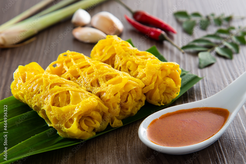Roti Jala- Traditional Malaysian cake. Stock Photo | Adobe Stock