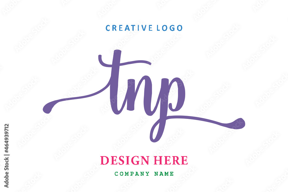 TNP lettering logo is simple, easy to understand and authoritative ...