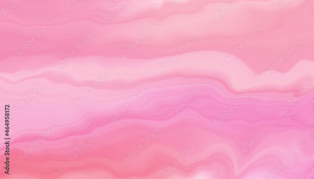 Wavy pink abstract background with liquify effects.Pastel pink ...