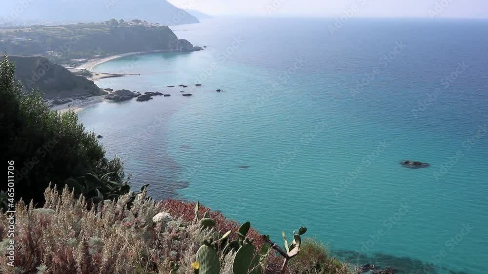 Capo Vaticano - Panoramica delle spiagge di Grotticelle dalla terrazza ...