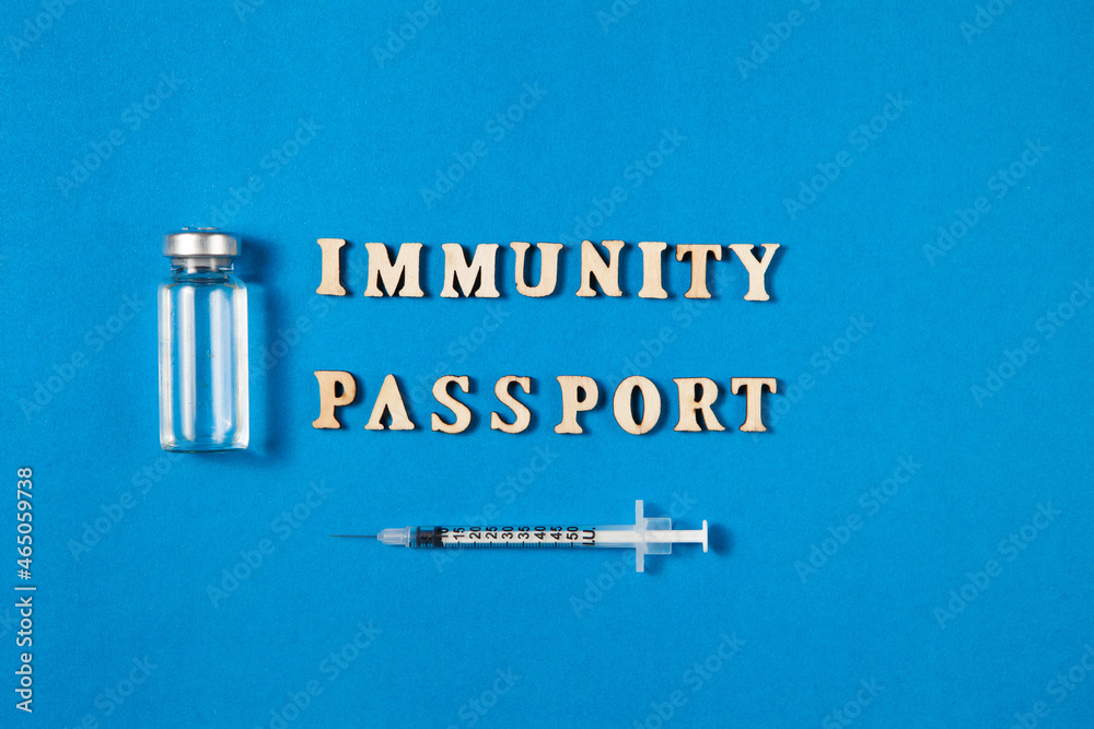 Immunity passport certificate Coronavirus Covid-19 to stop lockdown ...