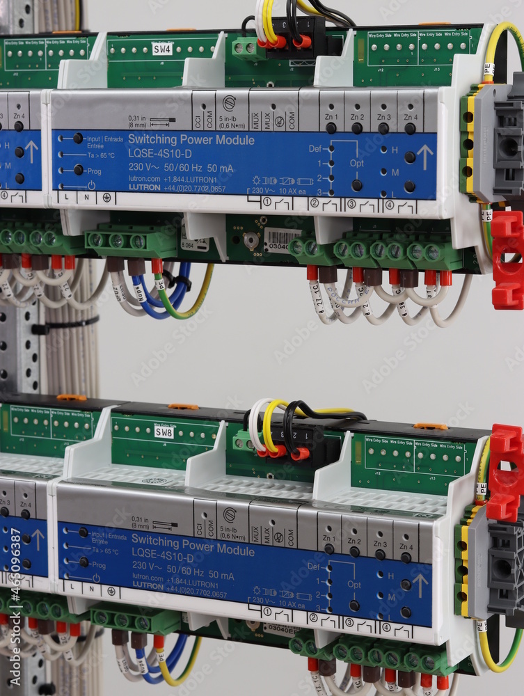 Lutron Lighting Relay Panels | Shelly Lighting