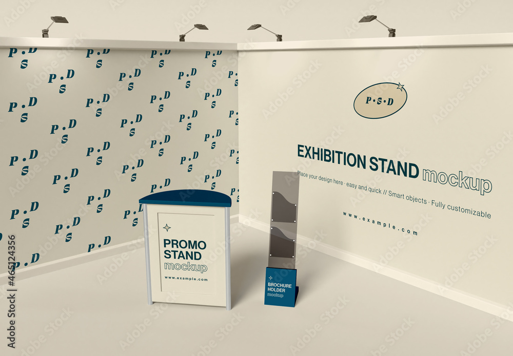 Exhibition Booth Mockup Stock Template | Adobe Stock