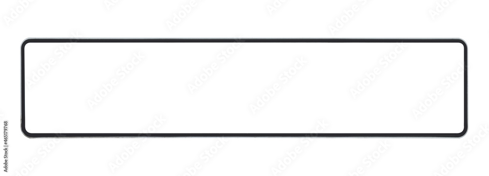 Car number plate isolated on white. Vehicle registration license Stock ...