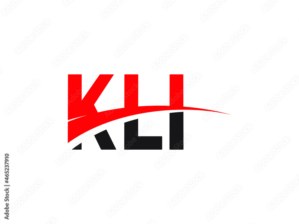 KLI Letter Initial Logo Design Vector Illustration Stock Vector | Adobe ...