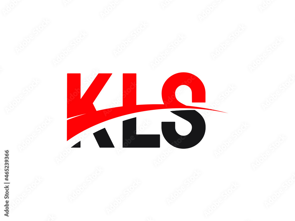 KLS Letter Initial Logo Design Vector Illustration Stock Vector | Adobe ...