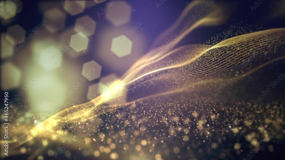 Elegant Gold Background Background Loop vídeo do Stock | Adobe Stock