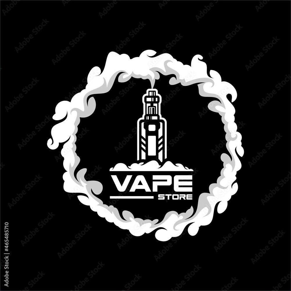 vape logo Stock Vector | Adobe Stock