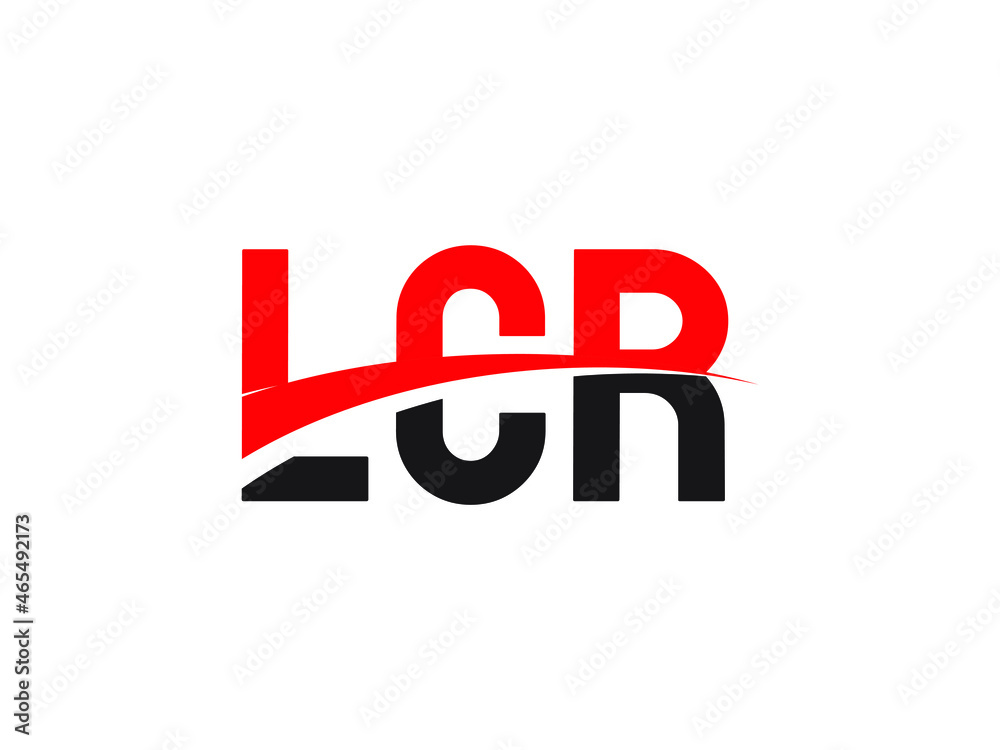 LCR Letter Initial Logo Design Vector Illustration Stock Vector | Adobe ...