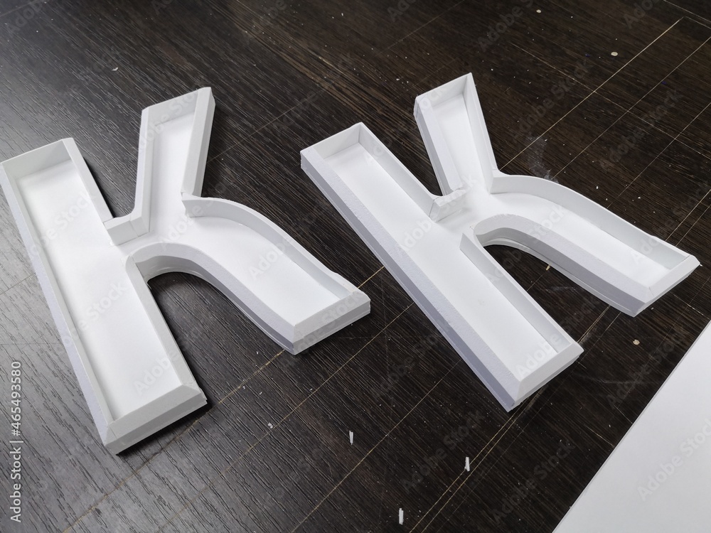 plastic pvc letters for making advertising outdoor advertising ...