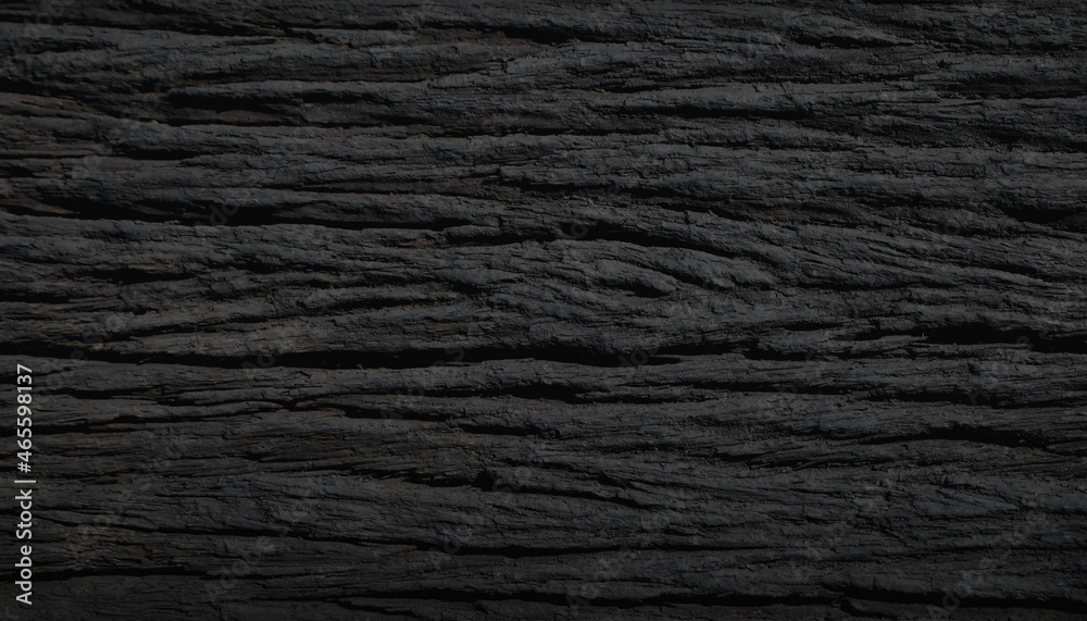 Black wood texture background. Dark black Wooden panel with beautiful ...