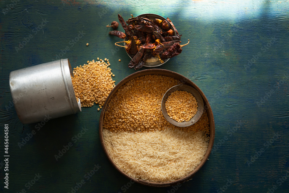 Daal and rice Stock Photo | Adobe Stock