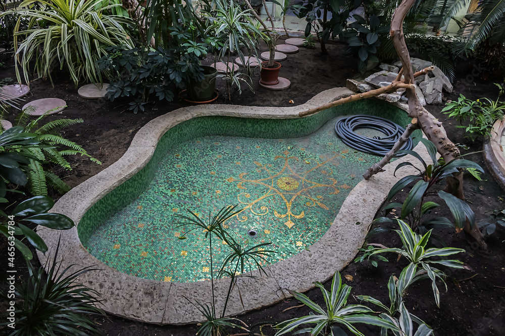 Interior of Ceausescu Palace (or Spring Palace) - building where ...