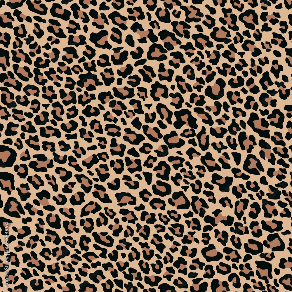 leopard print for clothing or print. seamless vector print. Stock ...