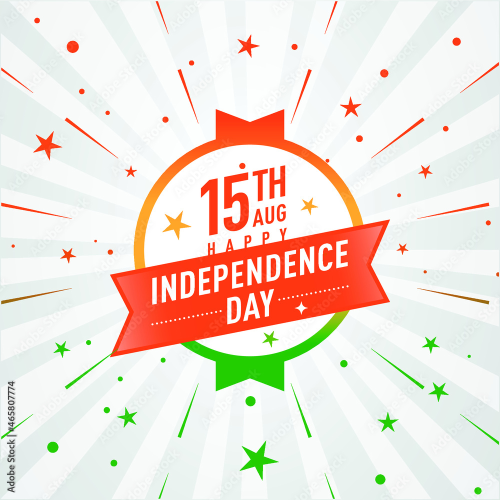 5th August Indian Independence Day concept logo, Stamp, Signs, Symbols ...