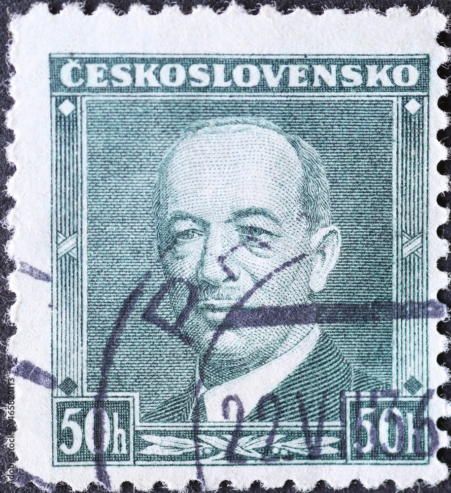 Photo & Art Print Czechoslovakia Circa 1936: A postage stamp printed in ...