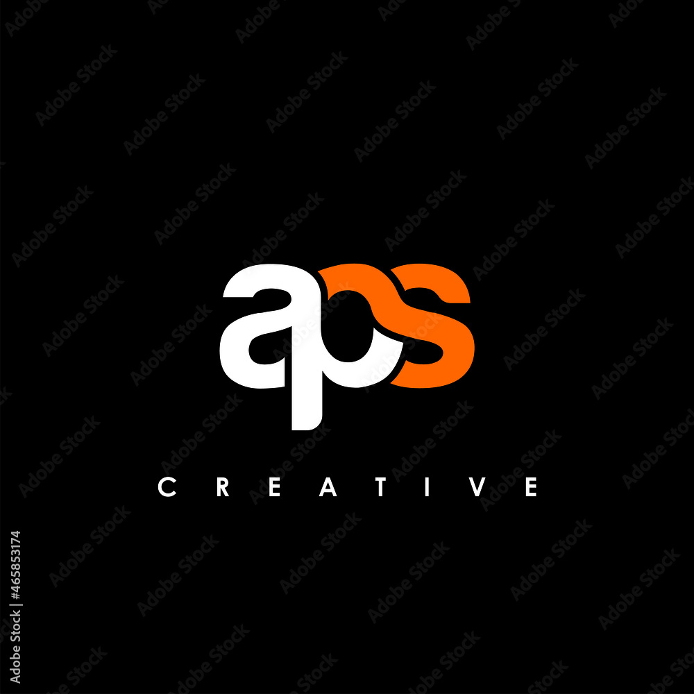 APS Letter Initial Logo Design Template Vector Illustration Stock ...