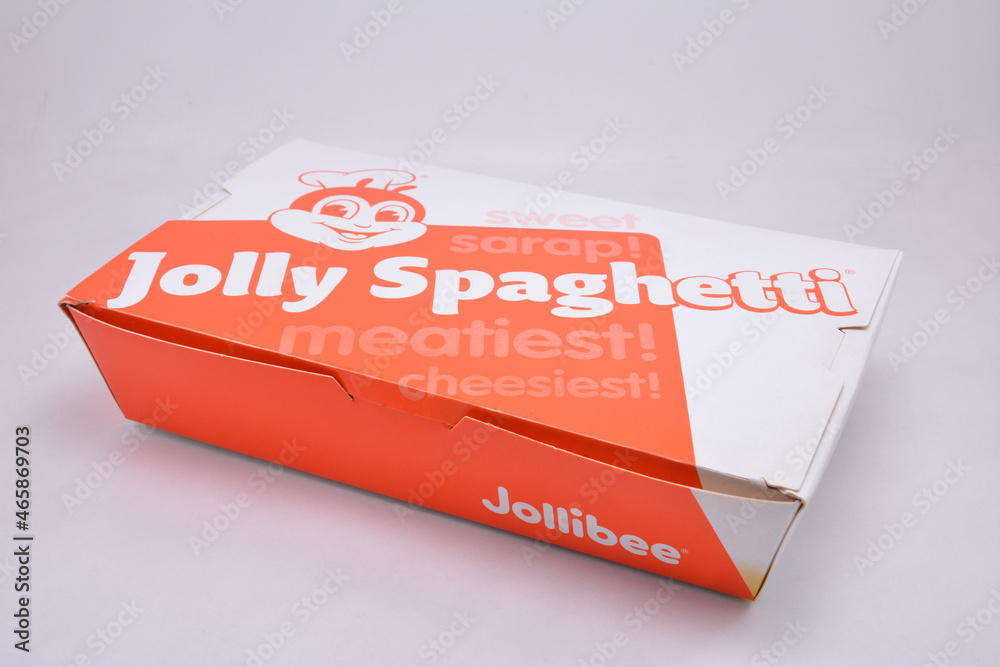 Jollibee jolly spaghetti in Manila, Philippines Stock Photo | Adobe Stock