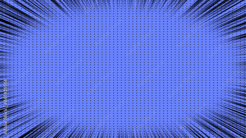 漫画アニメ風効果 集中線・4K 3840 × 2160 Manga anime style effect: concentrated line ...