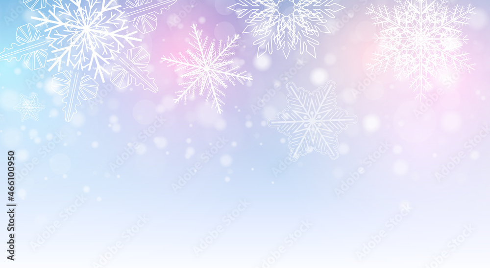 Blue Snow Wallpaper