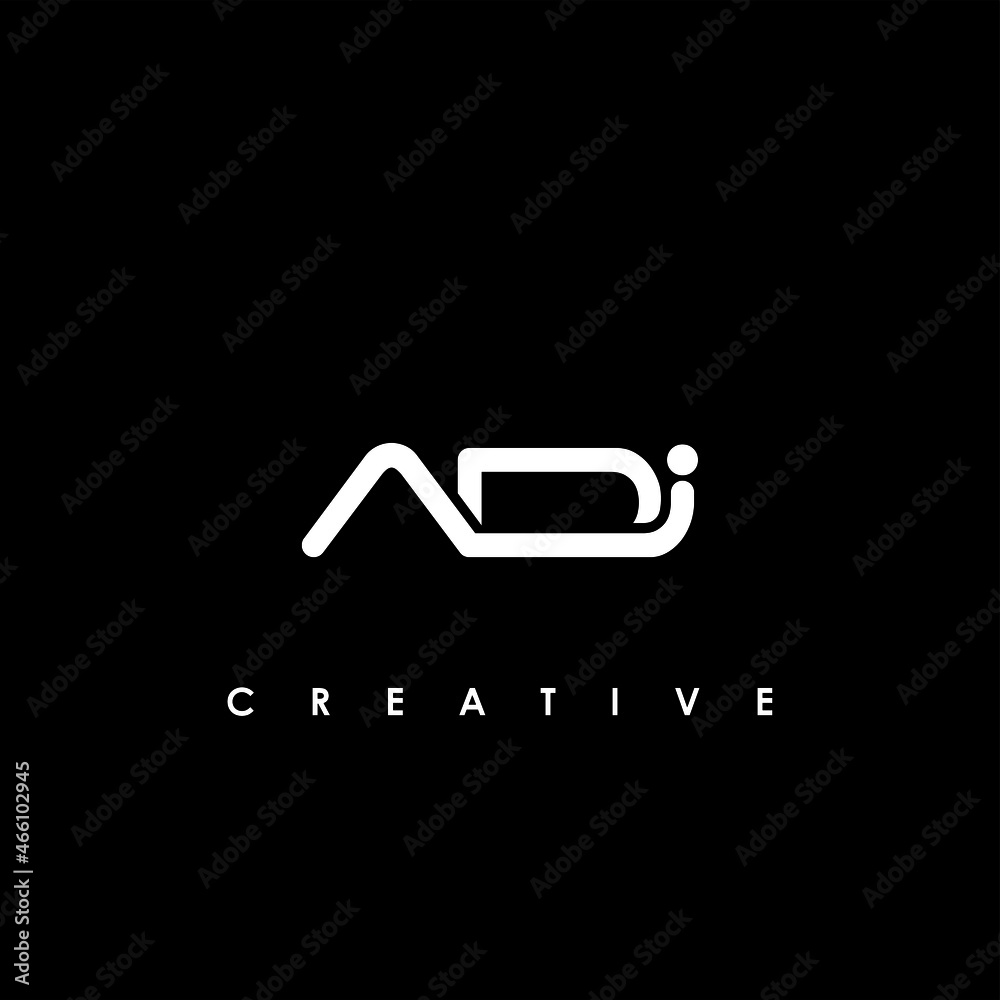 ADI Letter Initial Logo Design Template Vector Illustration Stock ...