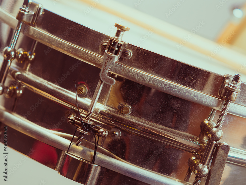 Vintage Antique drums from old drum kit Stock Photo | Adobe Stock