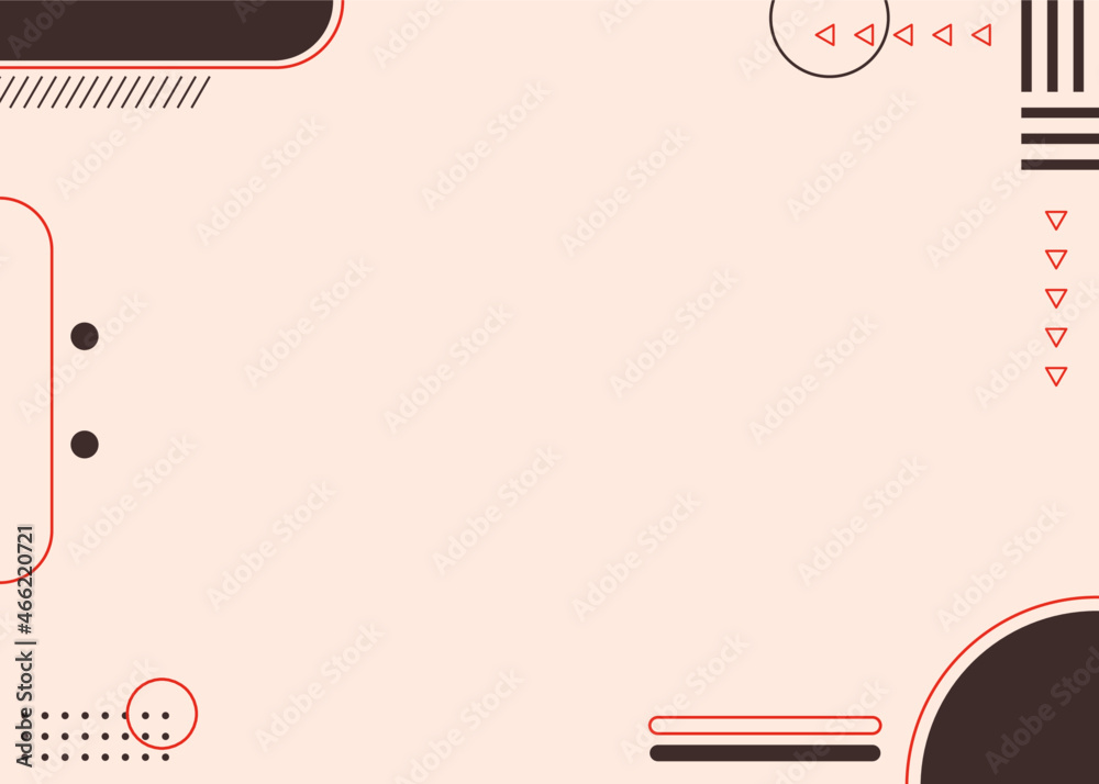 geometric background design free vector Stock Vector | Adobe Stock